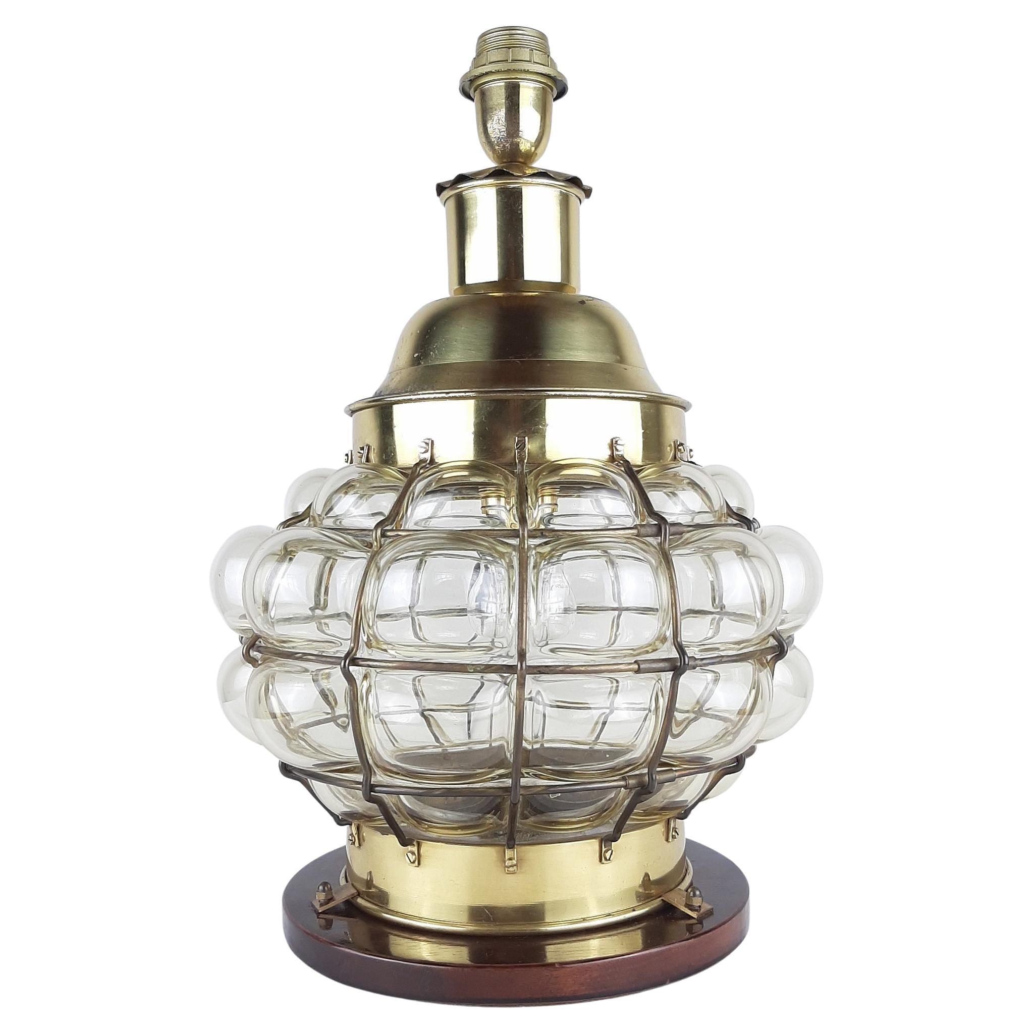 1960s Large Scale Mosaic Table Lamp For Sale at 1stDibs