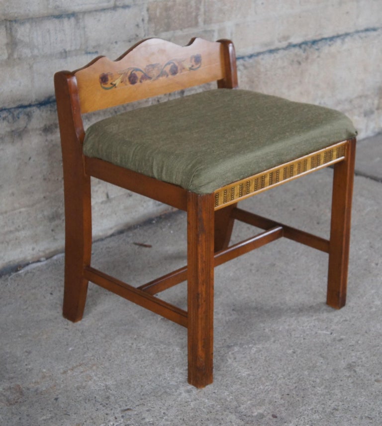 Art deco vanity bench store