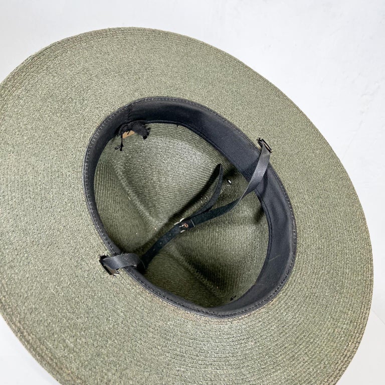 Vintage Law Man Hat Milan Campaign Classic Sheriff Ranger Officer For ...