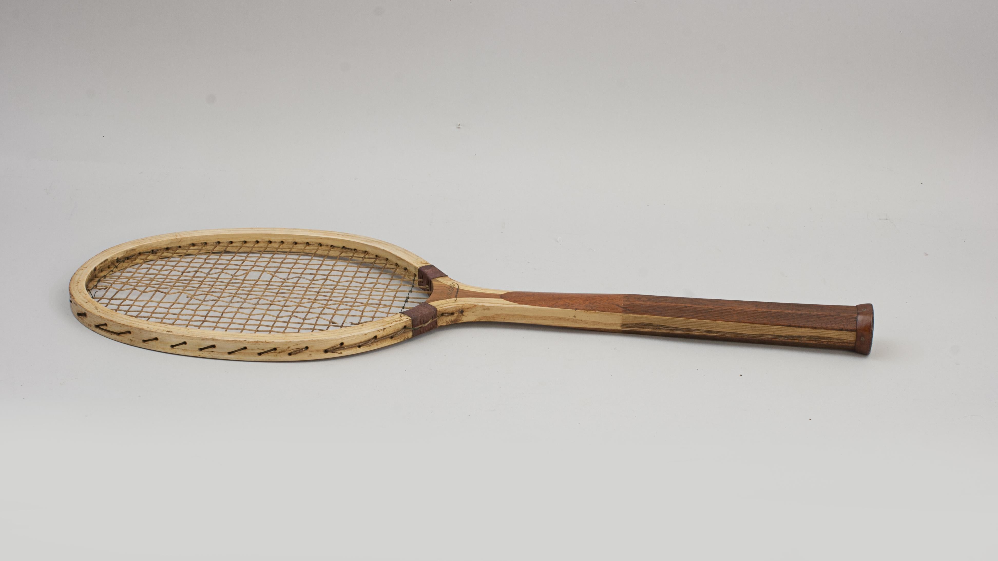 Vintage Lawn Tennis Racket, Wonder For Sale at 1stDibs