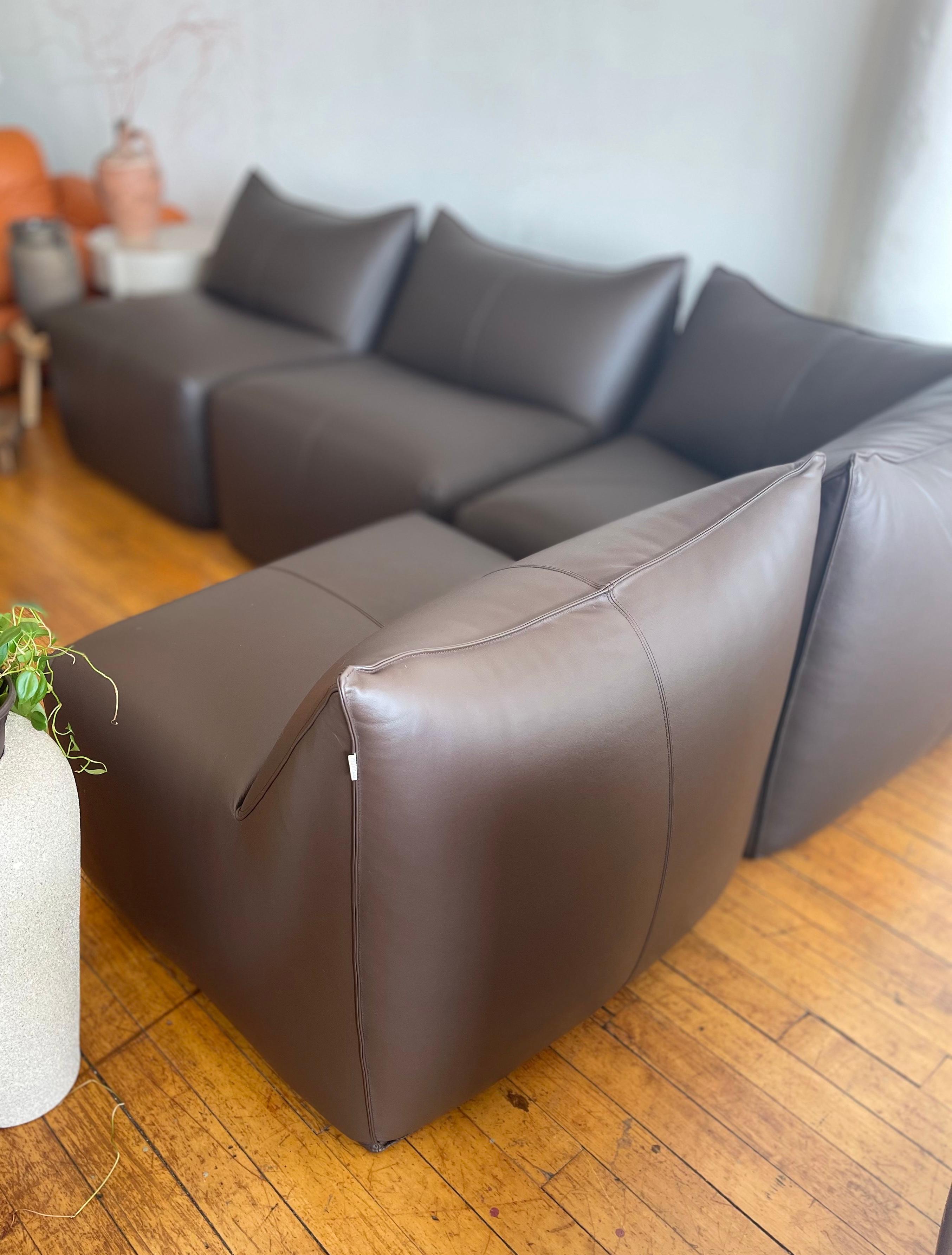 Vintage Le Bambole Sectional Sofa Design Mario Bellini for B&B Italia ...