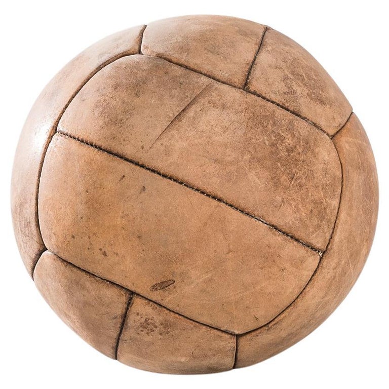 Vintage Leather Ball at 1stDibs
