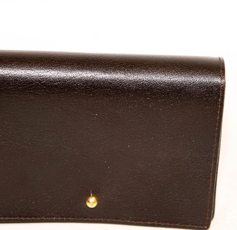 Vintage Leather Bridge, Poker Playing Card Game Case with 2 Card Decks ...