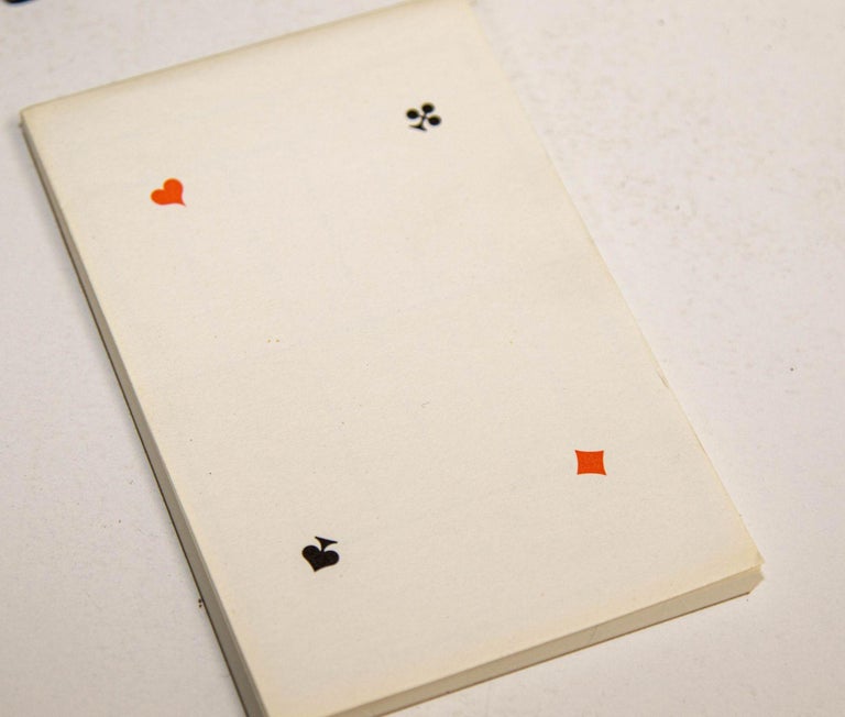 Vintage Leather Bridge, Poker Playing Card Game Case with 2 Card Decks ...