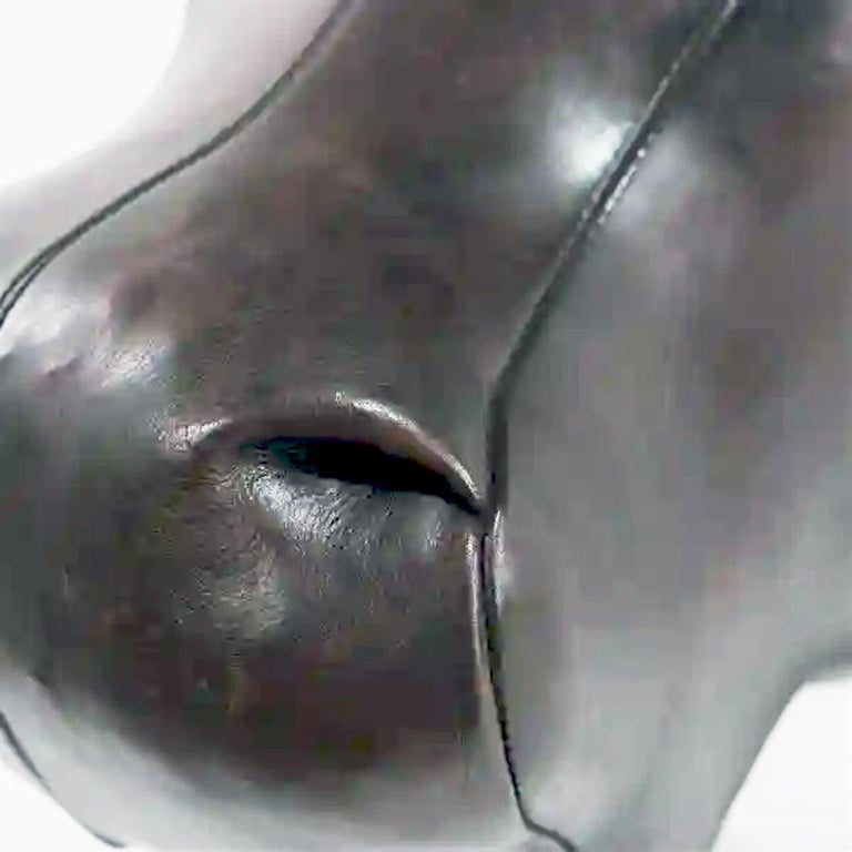 Vintage Leather Hippo by Dmitri Omersa for Abercrombie and Fitch For ...