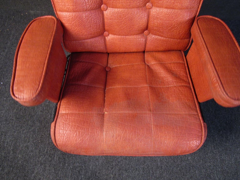 Vintage Leather Office Chair at 1stDibs