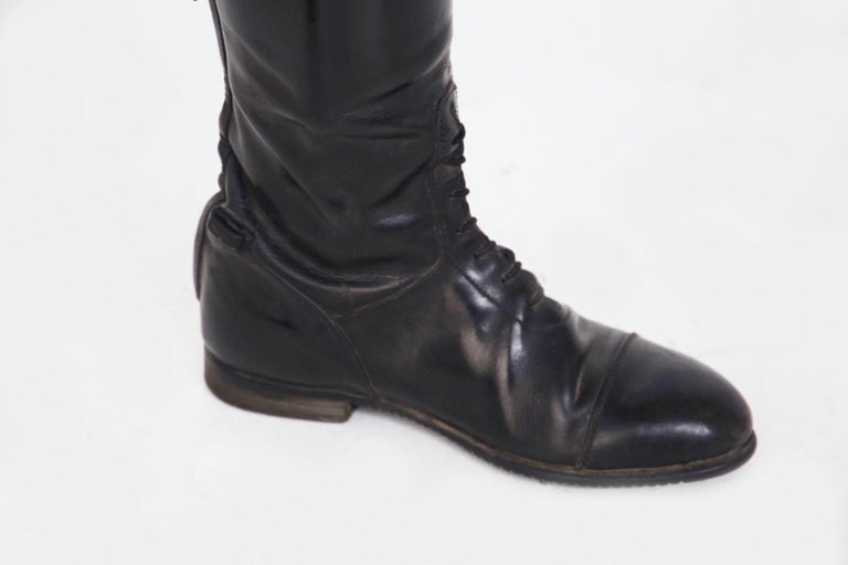 Vintage Leather Riding Boots For Sale at 1stDibs