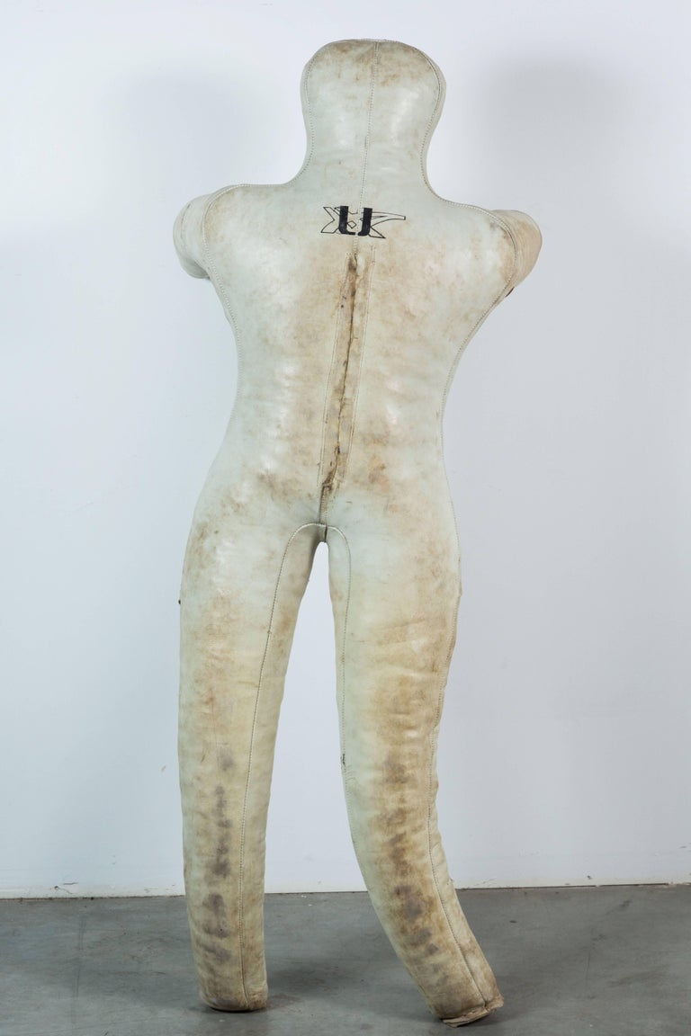 Vintage Leather Viking Gym Wrestling Dummy For Sale at 1stDibs ...