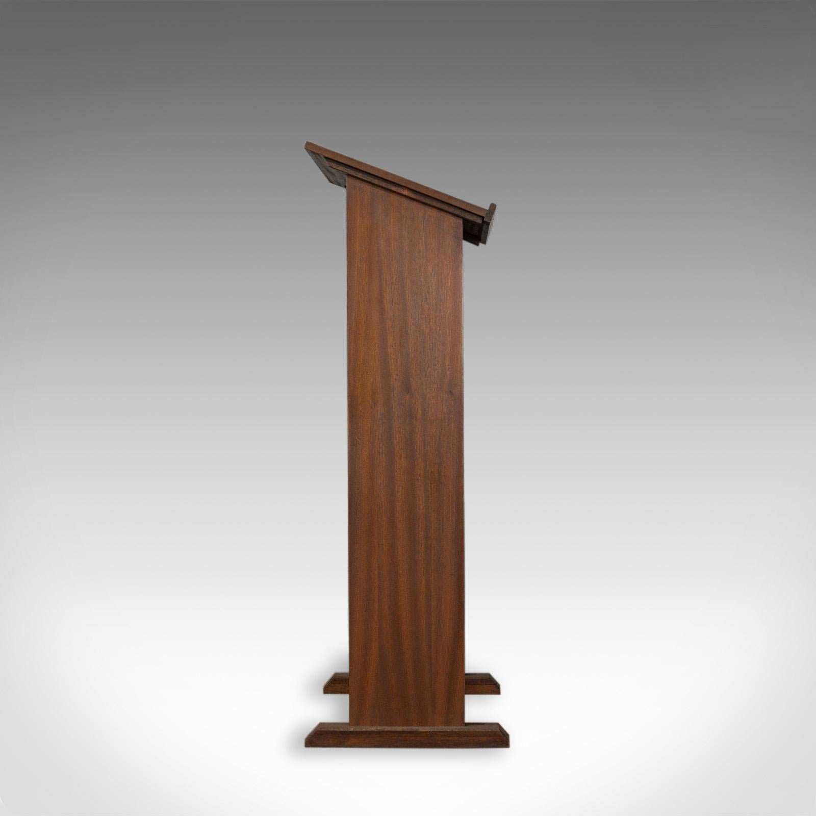 Vintage Lectern, English, Mahogany, Oratory, Music, Stand, circa 1970 ...