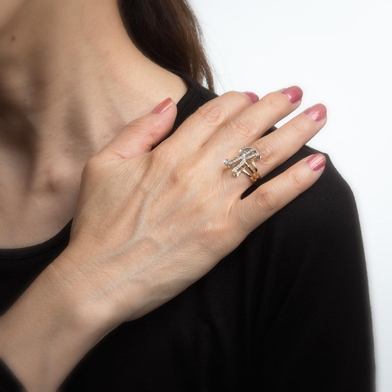 Vintage Letter K Initial Ring 14 Karat Yellow Gold Estate Fine Script ...