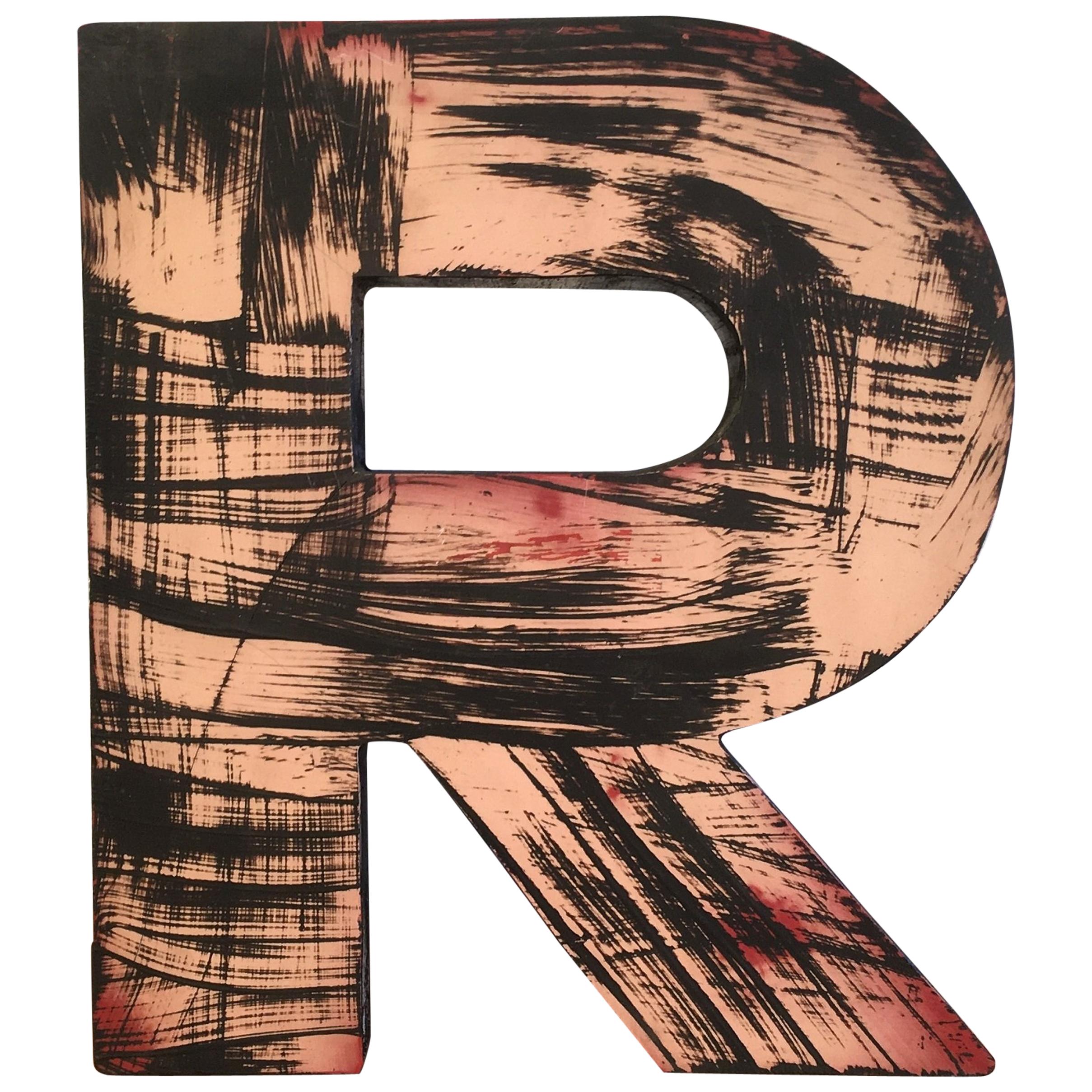 Vintage Letter R, 1950s at 1stDibs