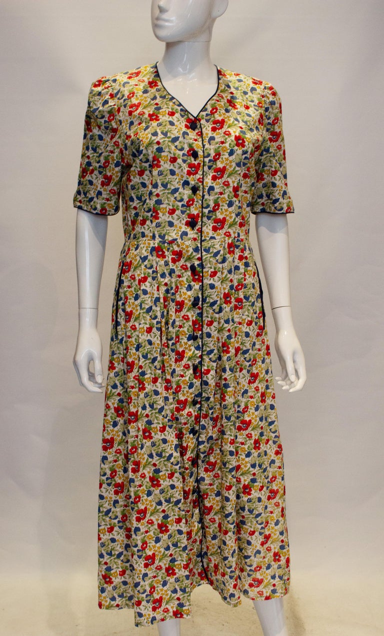 Vintage Liberty Print Cotton Dress at 1stDibs | vintage liberty dress ...