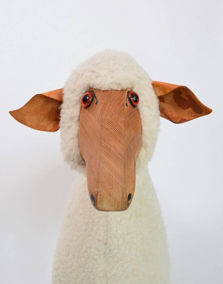 Vintage Lifesize Sheep Set of Two, 1970s at 1stDibs