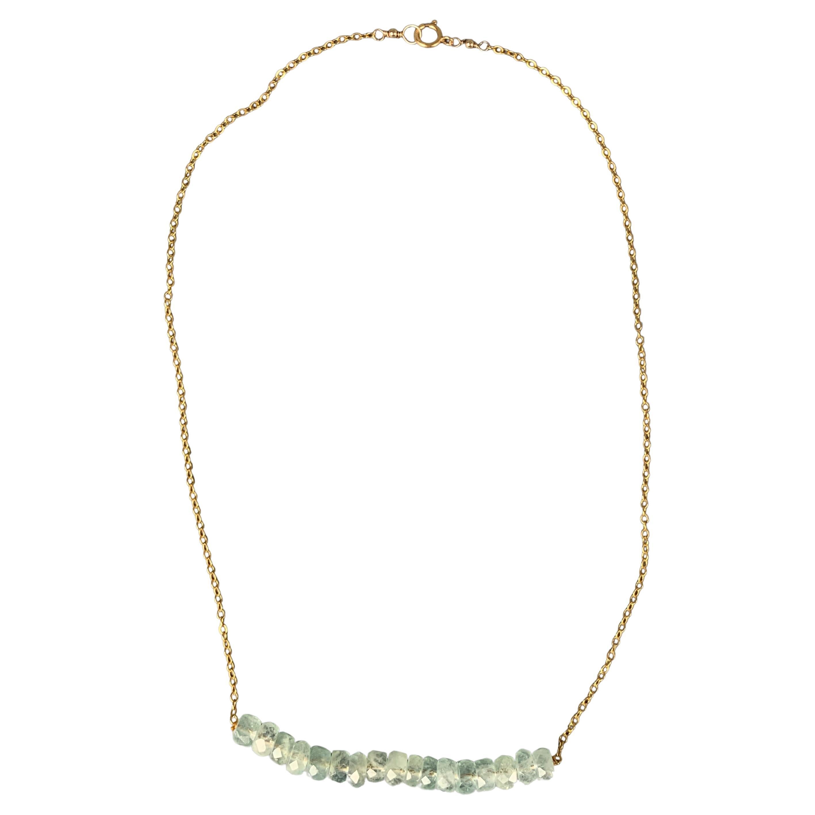 VINTAGE Light Blue1 8K Gold Necklace at 1stDibs | 8k gold chain, 8k ...