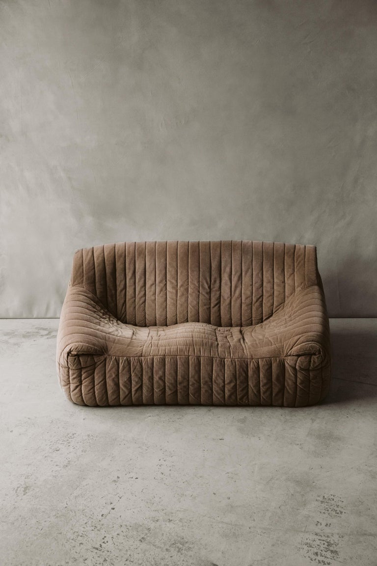 Vintage Line Roset "Cinna" Two Seat Sofa From France, Circa 1960 For ...