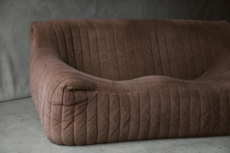 Vintage Line Roset "Cinna" Two Seat Sofa From France, Circa 1960 For ...