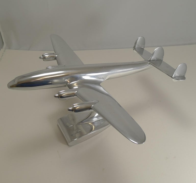 Vintage Lockheed Constellation Plane Model, circa 1950 at 1stDibs | constellation aircraft for sale