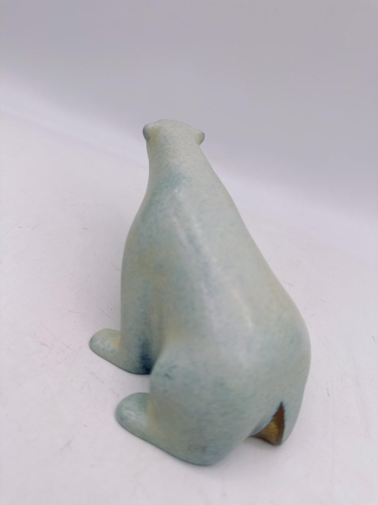 Vintage Loet Vanderveen Signed Bronze Polar Bear Sculpture Art Statue ...