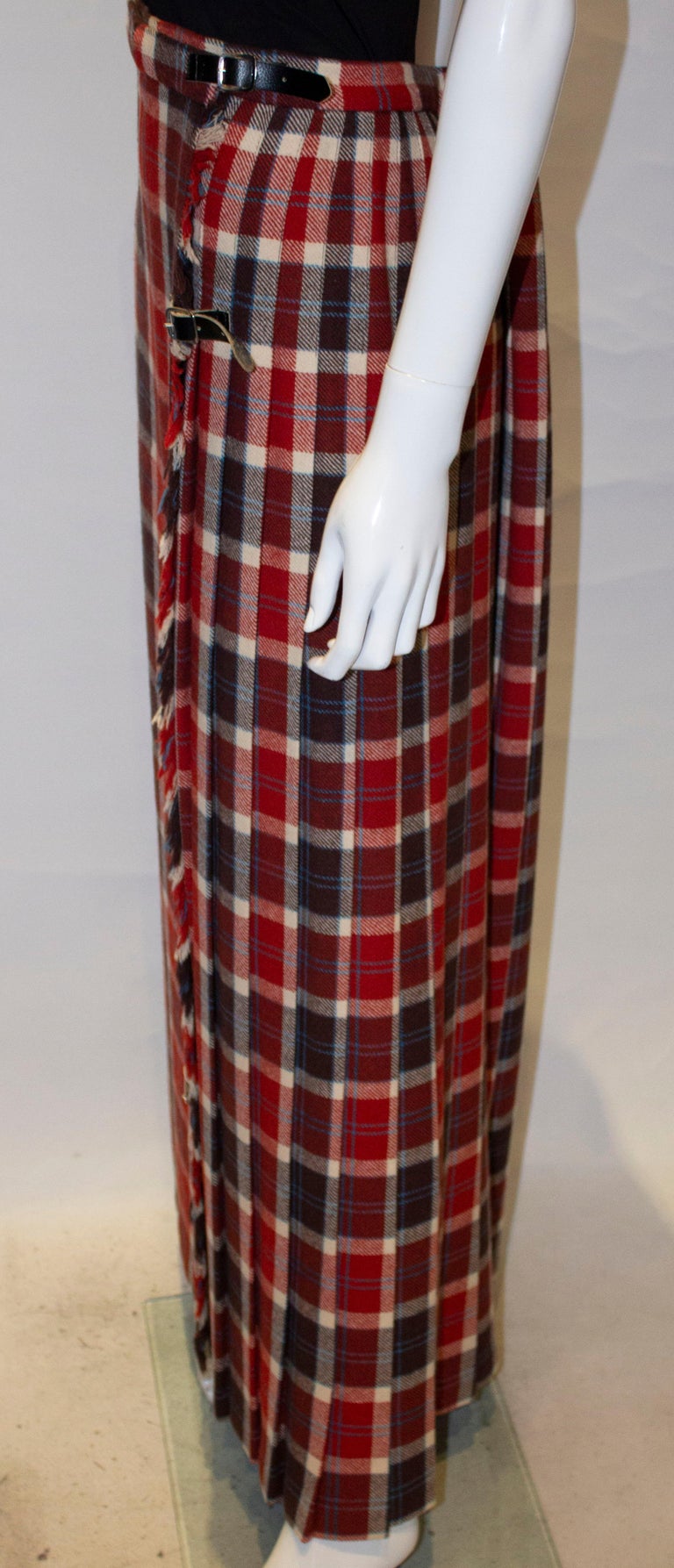 Vintage Long Wool Kilt by Laid Portch of Scotland at 1stDibs | laird ...