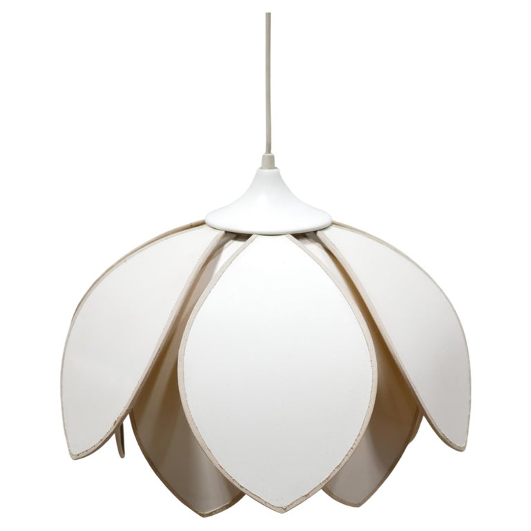 Vintage Lotus Flower Suspension For Sale at 1stDibs