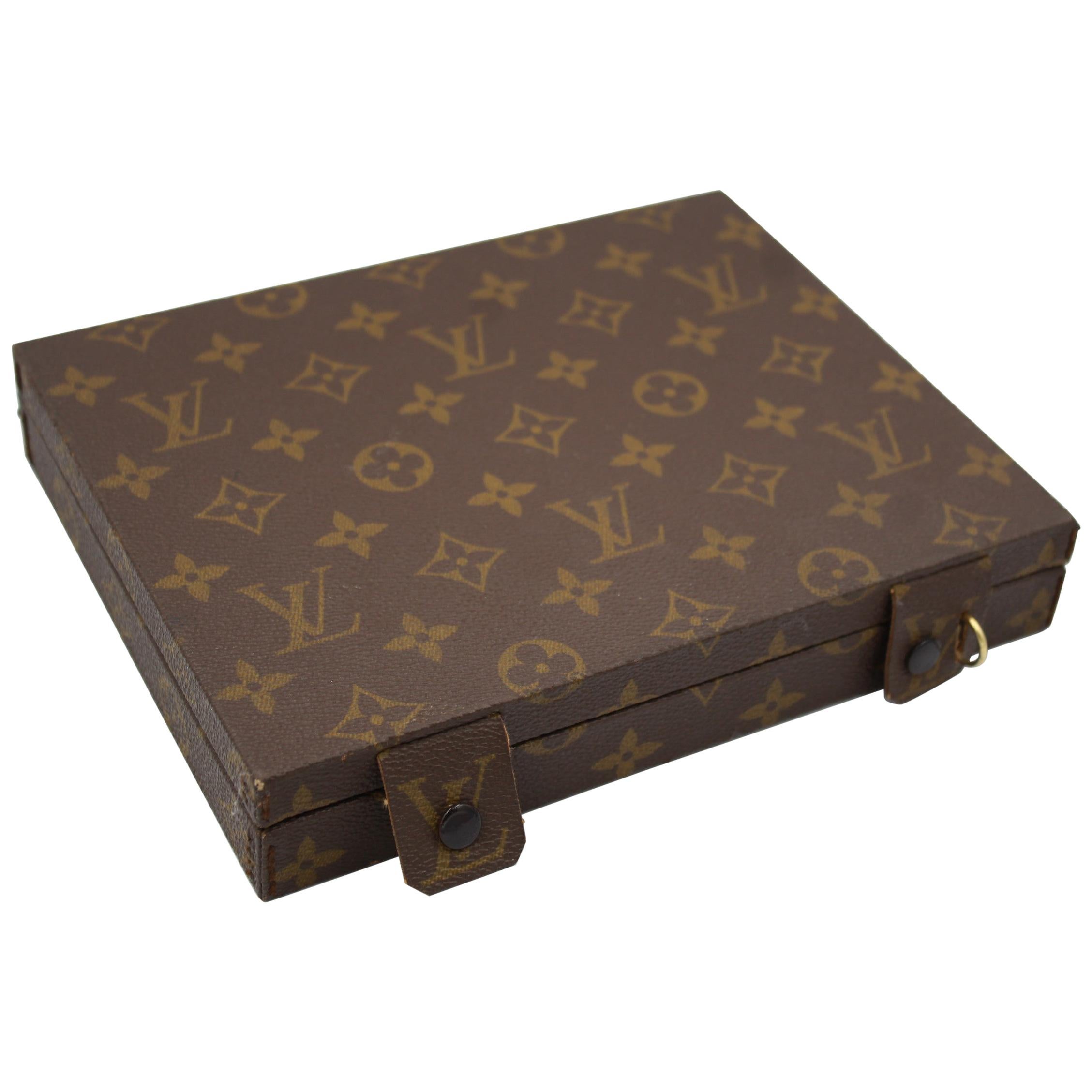 Vintage Louis Vuitton Jewelry Box in Monogram Canvas at 1stDibs | old ...