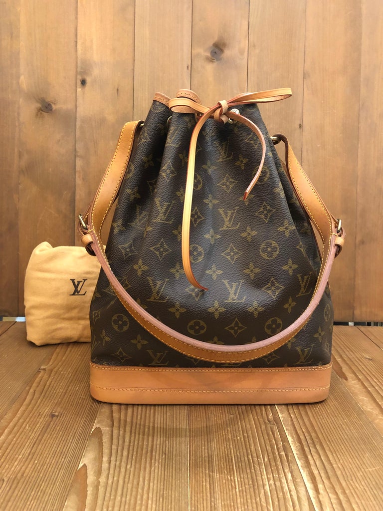 Vintage LOUIS VUITTON Monogram Canvas Noe Handbag GM For Sale at 1stDibs