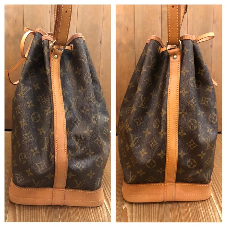 Vintage LOUIS VUITTON Monogram Canvas Noe Handbag GM For Sale at 1stDibs