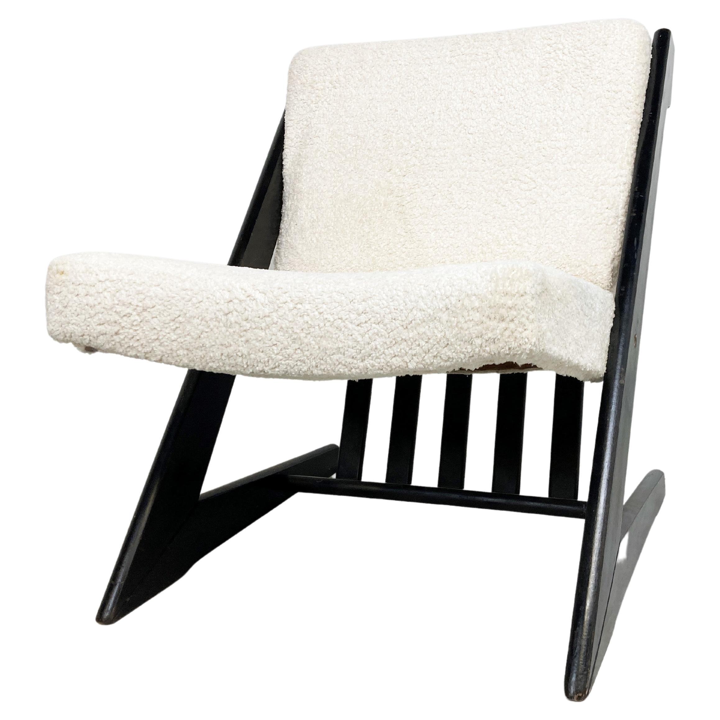 British Midcentury 1960s Lurashell Lounge Chair 2 For Sale at 1stDibs