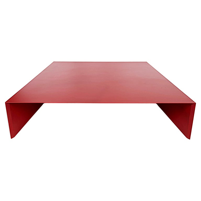 Vintage Low Profile Modernist Style Fiberglass Coffee Table at 1stDibs