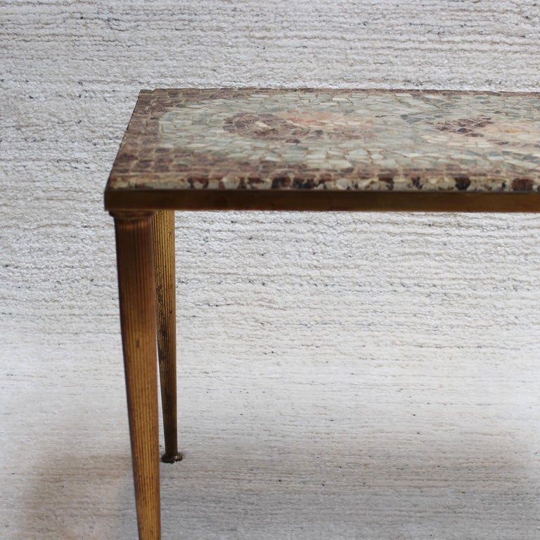 Vintage Low Table with Italian Style Mosaic Top, 'circa 1950s' For Sale ...