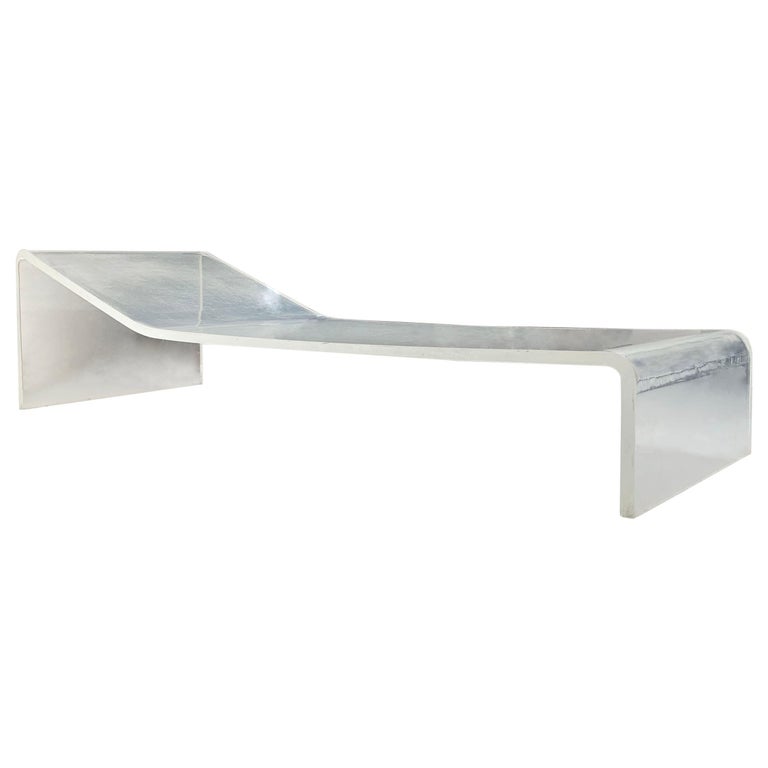 Vintage Lucite Chaise Lounge Chair by Project One or Gary Gutterman at ...