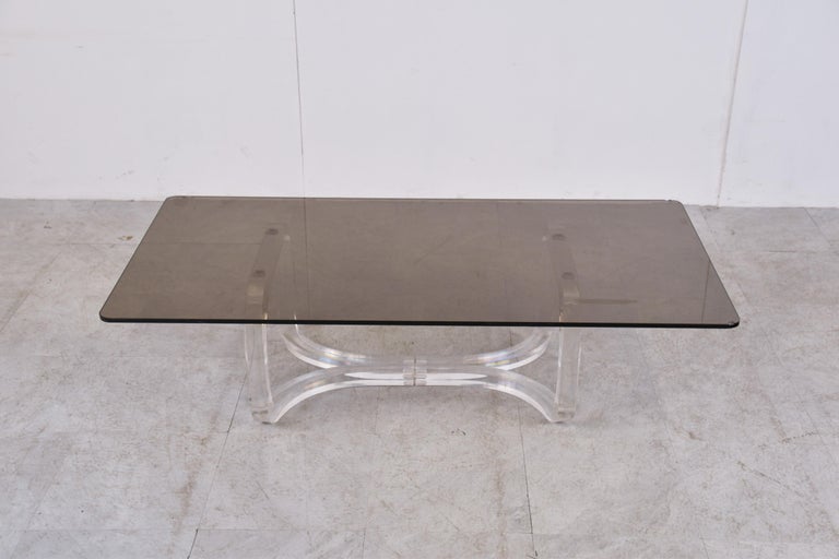 Vintage Lucite Coffee Table, 1970s For Sale at 1stDibs