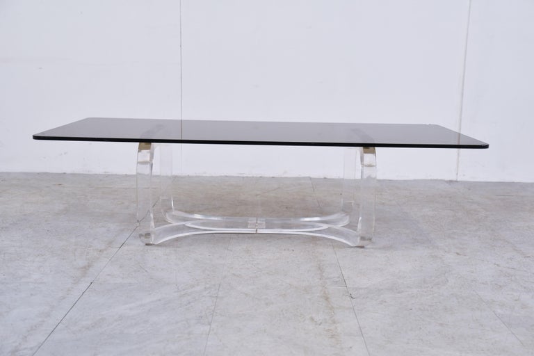 Vintage Lucite Coffee Table, 1970s For Sale at 1stDibs