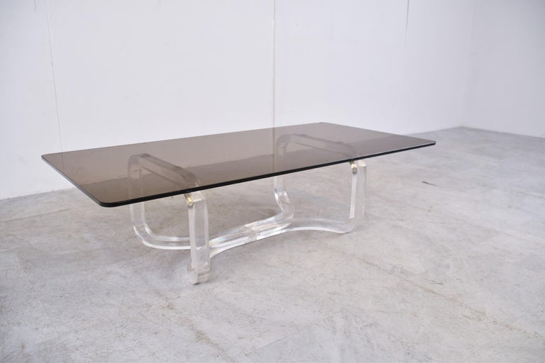 Vintage Lucite Coffee Table, 1970s For Sale at 1stDibs