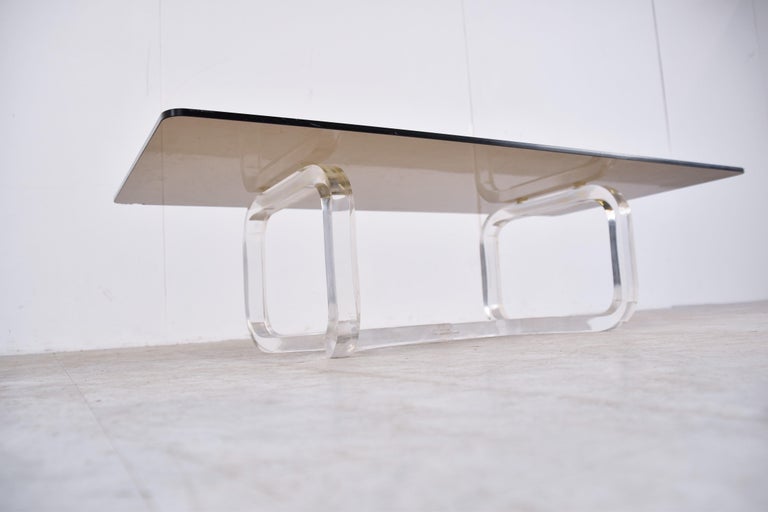 Vintage Lucite Coffee Table, 1970s For Sale at 1stDibs
