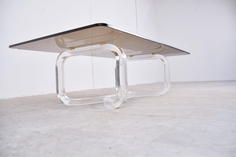 Vintage Lucite Coffee Table, 1970s For Sale at 1stDibs