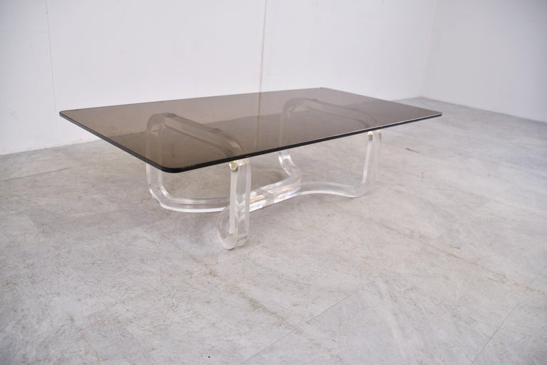 Vintage Lucite Coffee Table, 1970s For Sale at 1stDibs