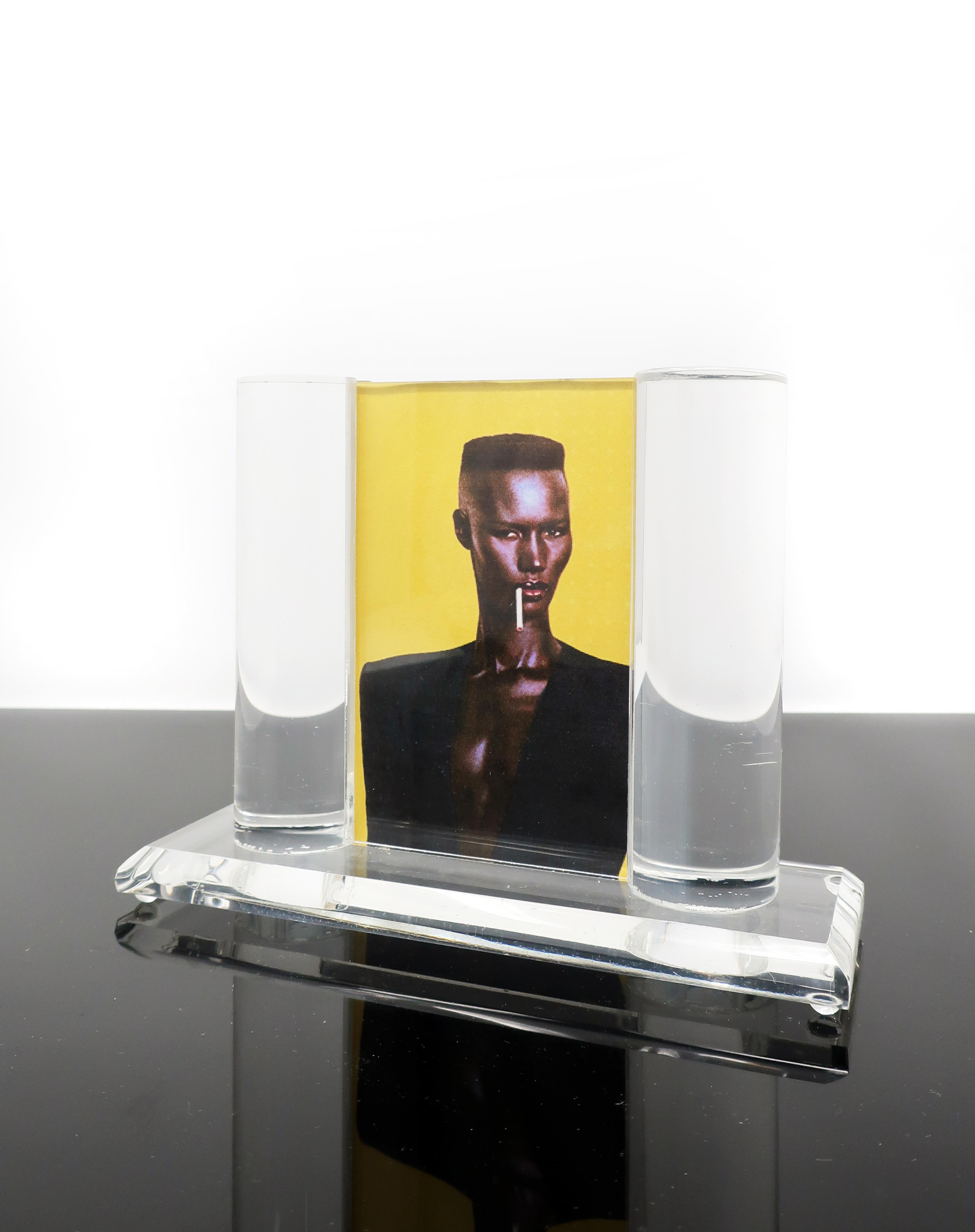 Vintage Lucite Picture Frame at 1stDibs