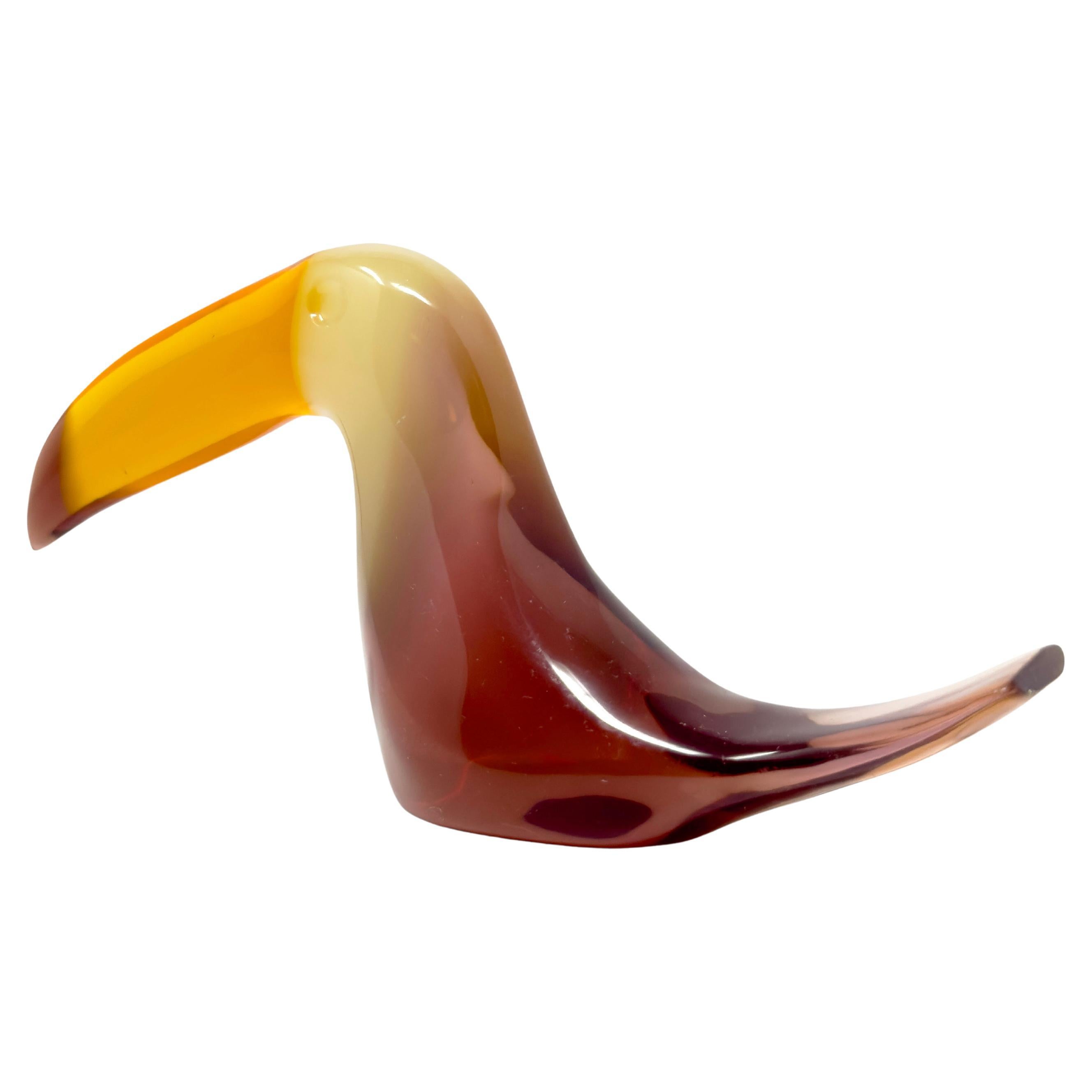 Vintage Lucite Toucan by Abraham Palatnik for Silon For Sale at 1stDibs