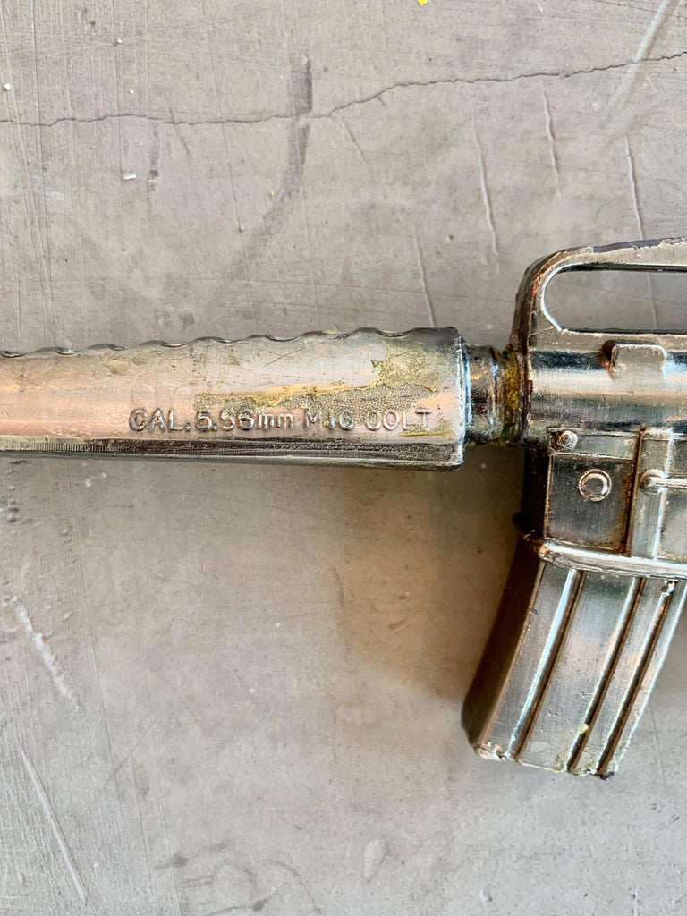 Vintage M-16 Rifle Table Lighter at 1stDibs | m16 lighter