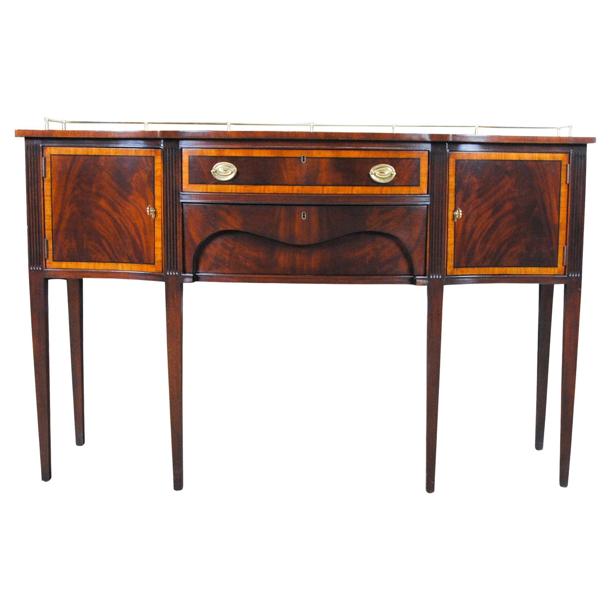 Vintage Hickory Mahogany Sideboard at 1stDibs