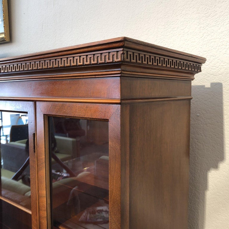 Vintage Mahogany China Hutch For Sale at 1stDibs | vintage mahogany ...