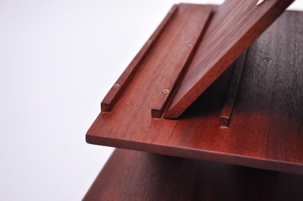 Vintage Mahogany Collapsible Tabletop Lectern / Music Stand For Sale at ...