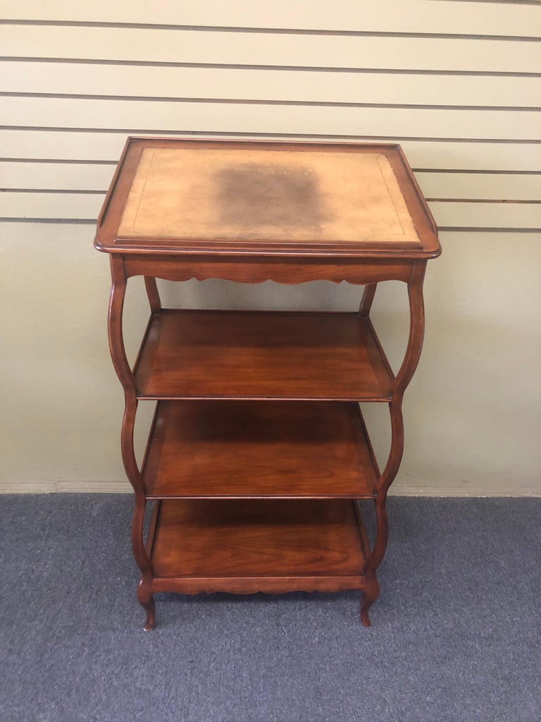 Vintage Mahogany Lecturn with Drawer by Baker For Sale at 1stDibs