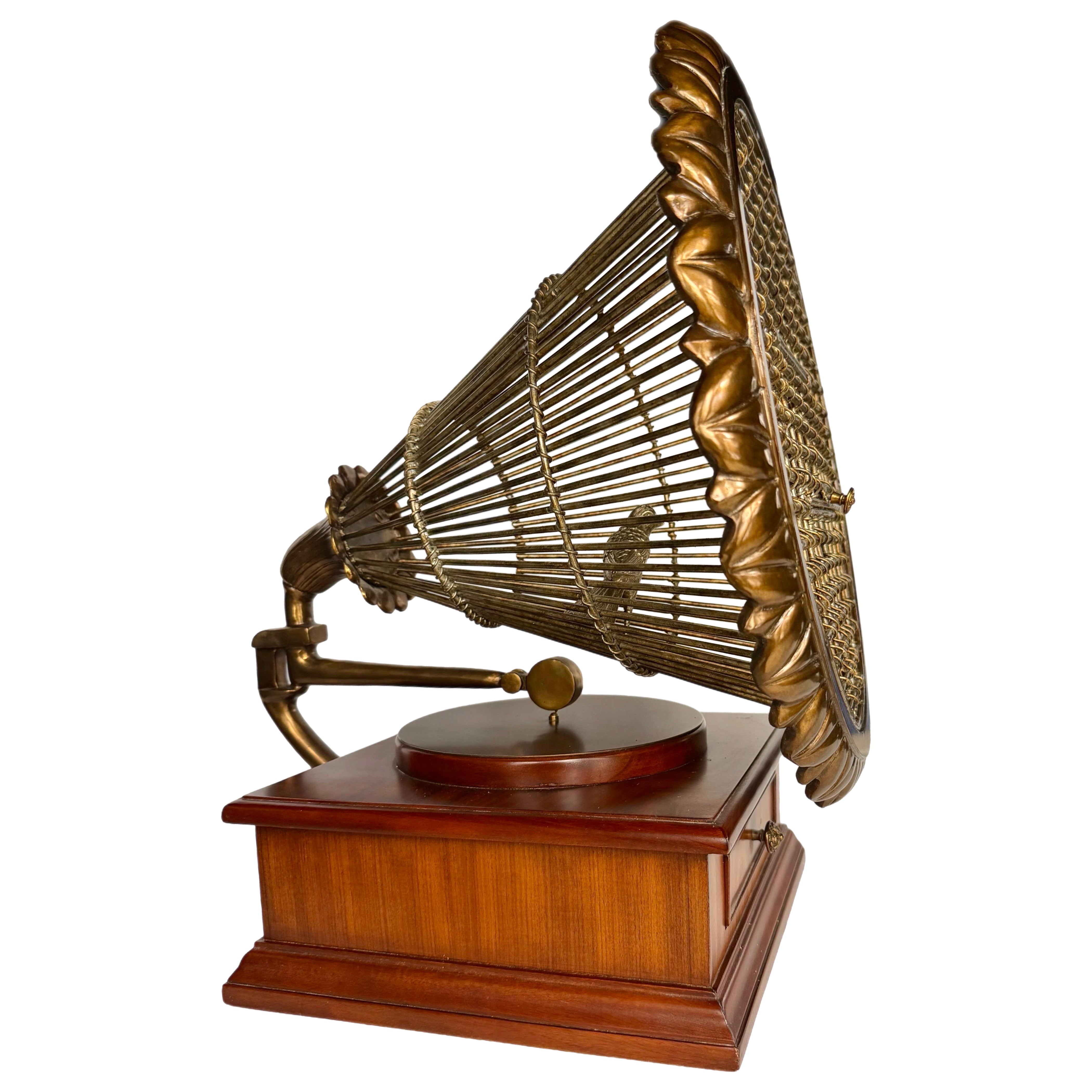 Antique Victor Victrola #3 Oak Talking Machine Phonograph With Oak Horn ...