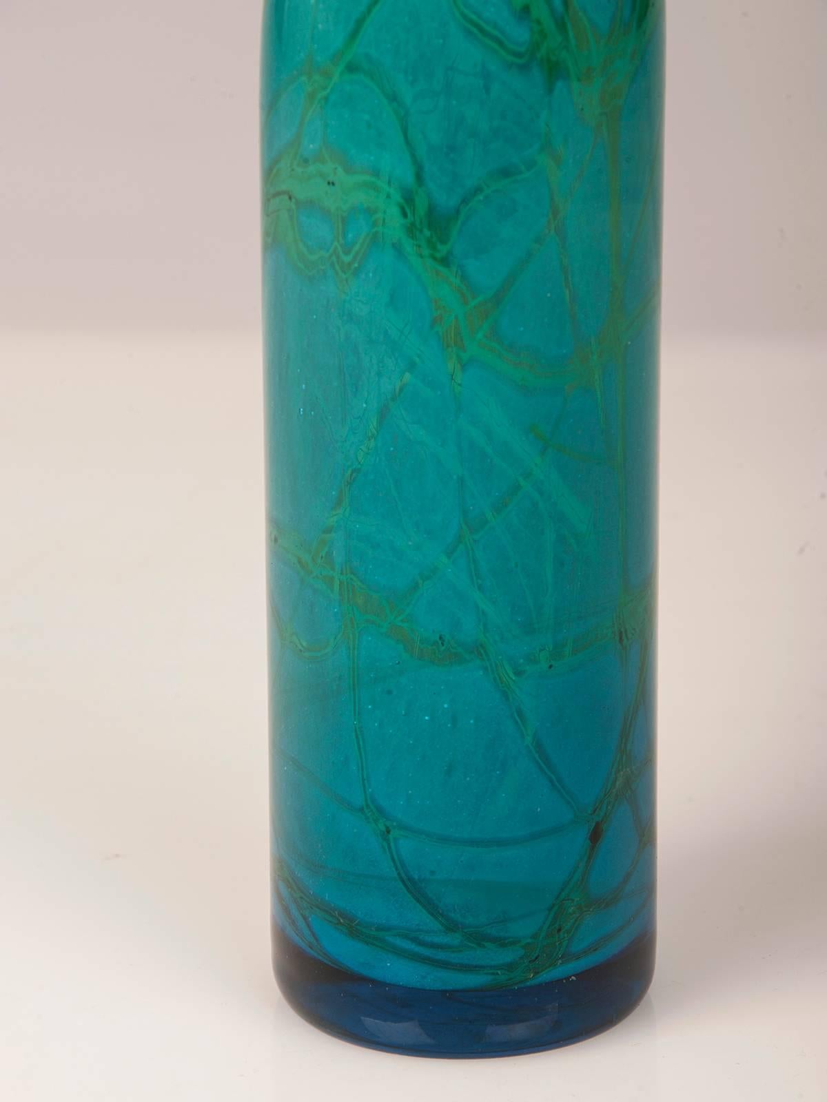 Vintage Maltese Mdina Handblown Glass Bottle from Malta, circa 1975 at ...
