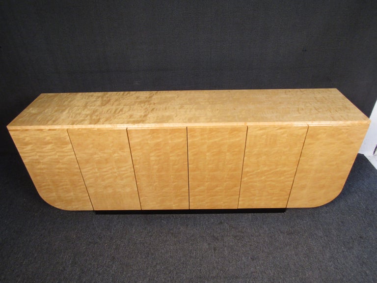 Vintage Maple Credenza by Pace For Sale at 1stDibs