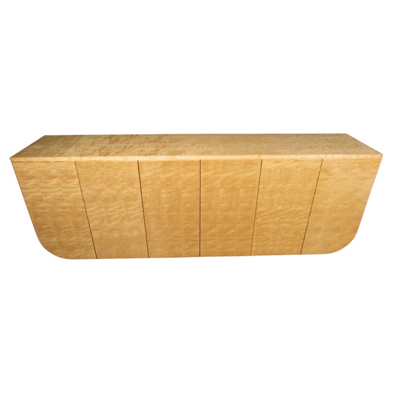 Vintage Maple Credenza by Pace For Sale at 1stDibs