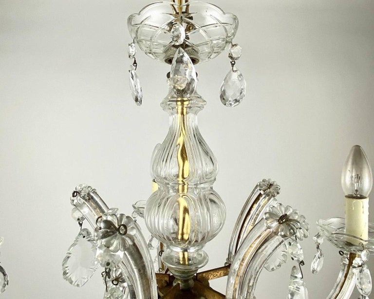 Vintage Maria Theresa Style Chandelier Crystal Chandelier With 5 Lights ...