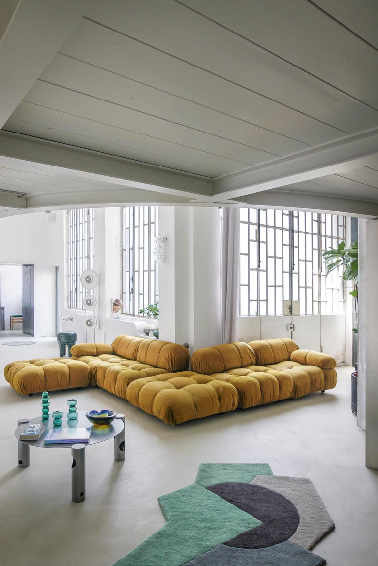 Vintage Mario Bellini Camaleonda Modular Sofa for C&B Italia, Yellow ...